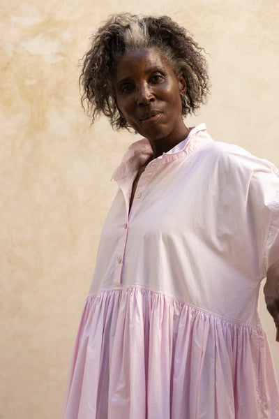 Edith Dress- Pink – Moss Nest